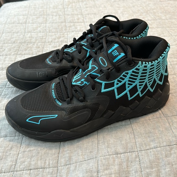 Puma | Shoes | La Melo Ball Buzz City Puma Basketball Shoes Black ...